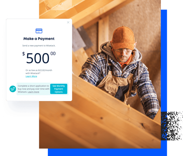 Stress-free Customer Financing - GoSite & Wisetack